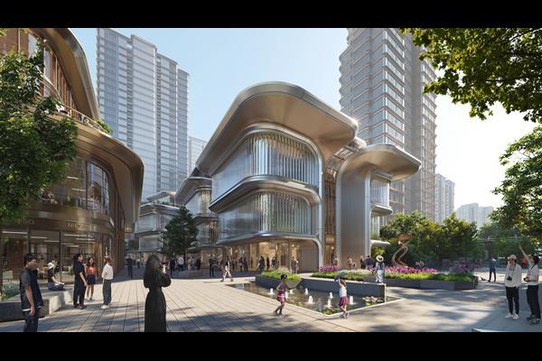 Fosters unveils designs for Changfeng mixed-use development in Shanghai ...